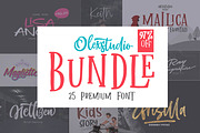 olexstudio FONT BUNDLE, a Script Font by Olexstudio
