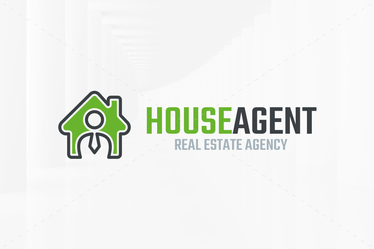 House Agent Logo Template, a Branding & Logo Template by LOGOMAGINE