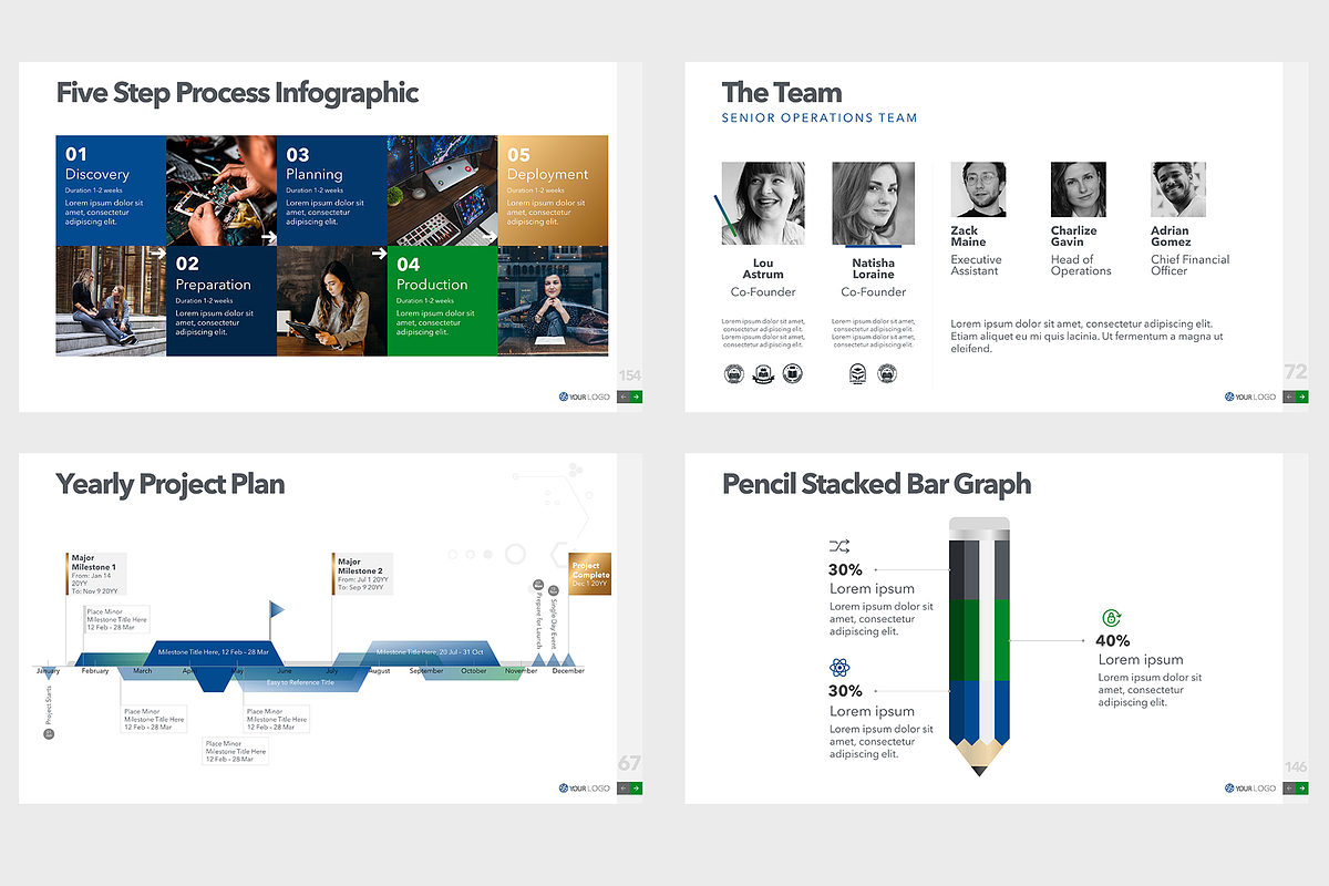 Mega Epic PowerPoint Template, a Presentation Template by Knockout Prezo