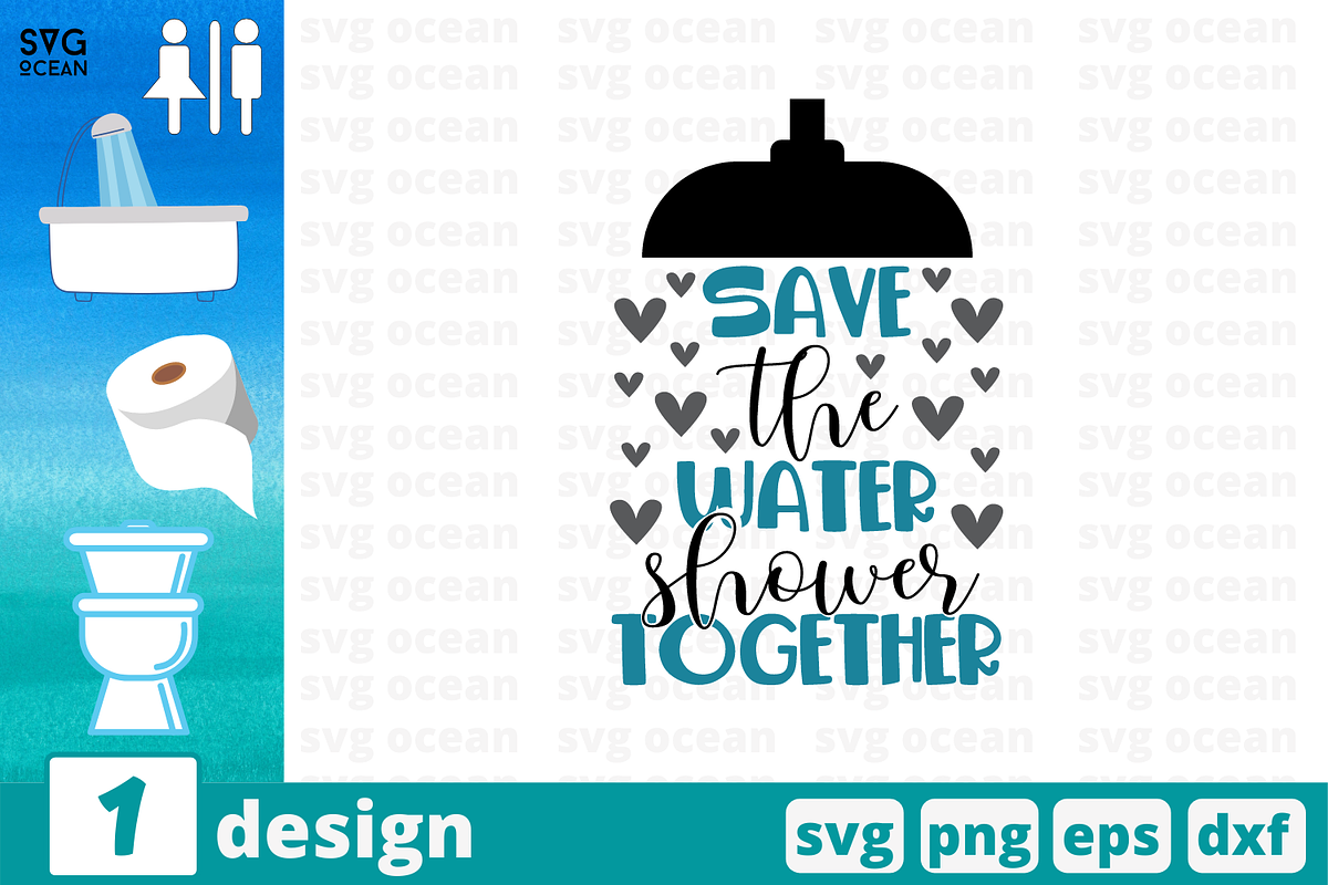 Bathroom SVG Bundle, an Illustration by svgocean