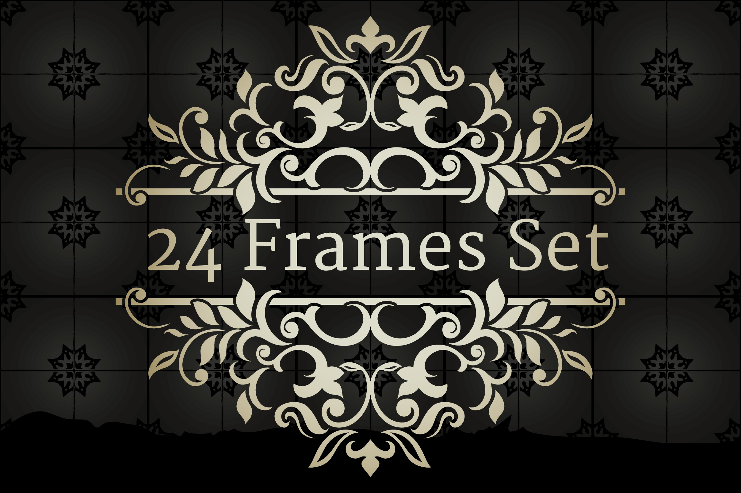 24 Frames Set, a Branding & Logo Template by DeMih
