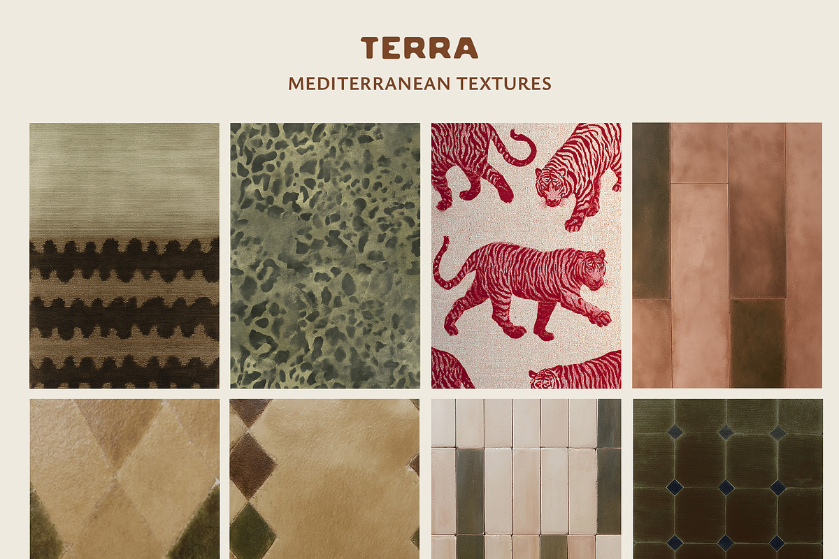 TERRA Earthy Mediterranean Textures