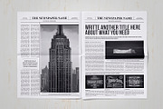 Classy Newspaper Indesign Template, a Magazine Template by Luuqas Design