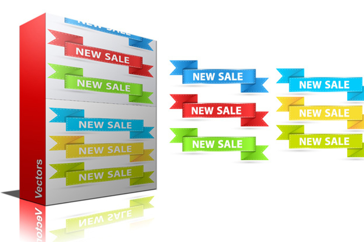 Retro Banners, a Graphic by TrueMitra Designs | Creative Market