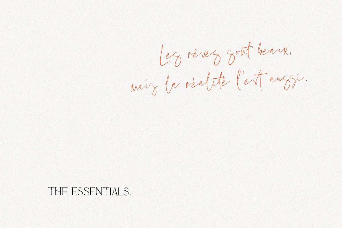 MARION & The Essentials - Logo Font
