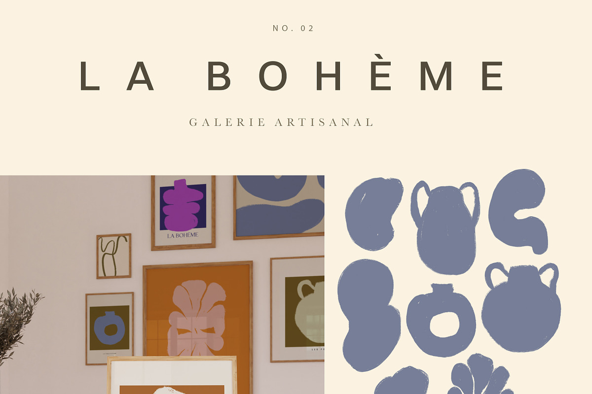 Boho Retro Poster & Graphic Trends