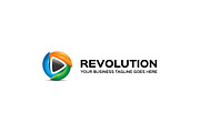 Revolution Logo Template, a Branding & Logo Template by The Branding Fusion