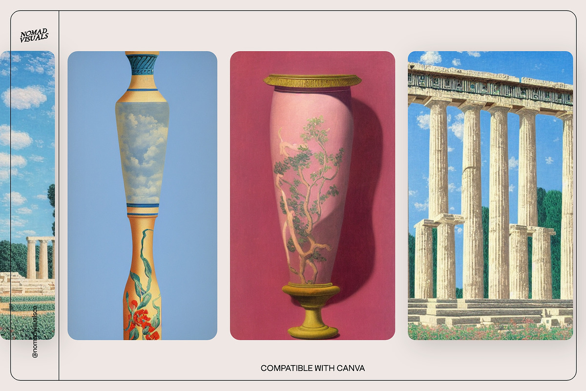 Classical Surrealism, a Decorative Illustration by Nomad Visuals