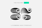 Fab Figures Big F, a Font by Letterwerk