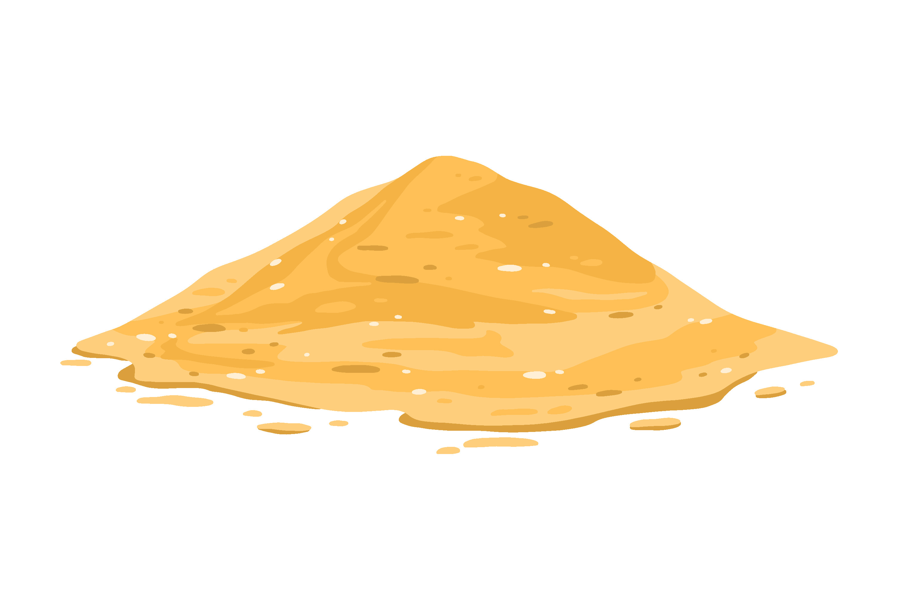 Heap of sand, a Decorative Illustration by Good Studio