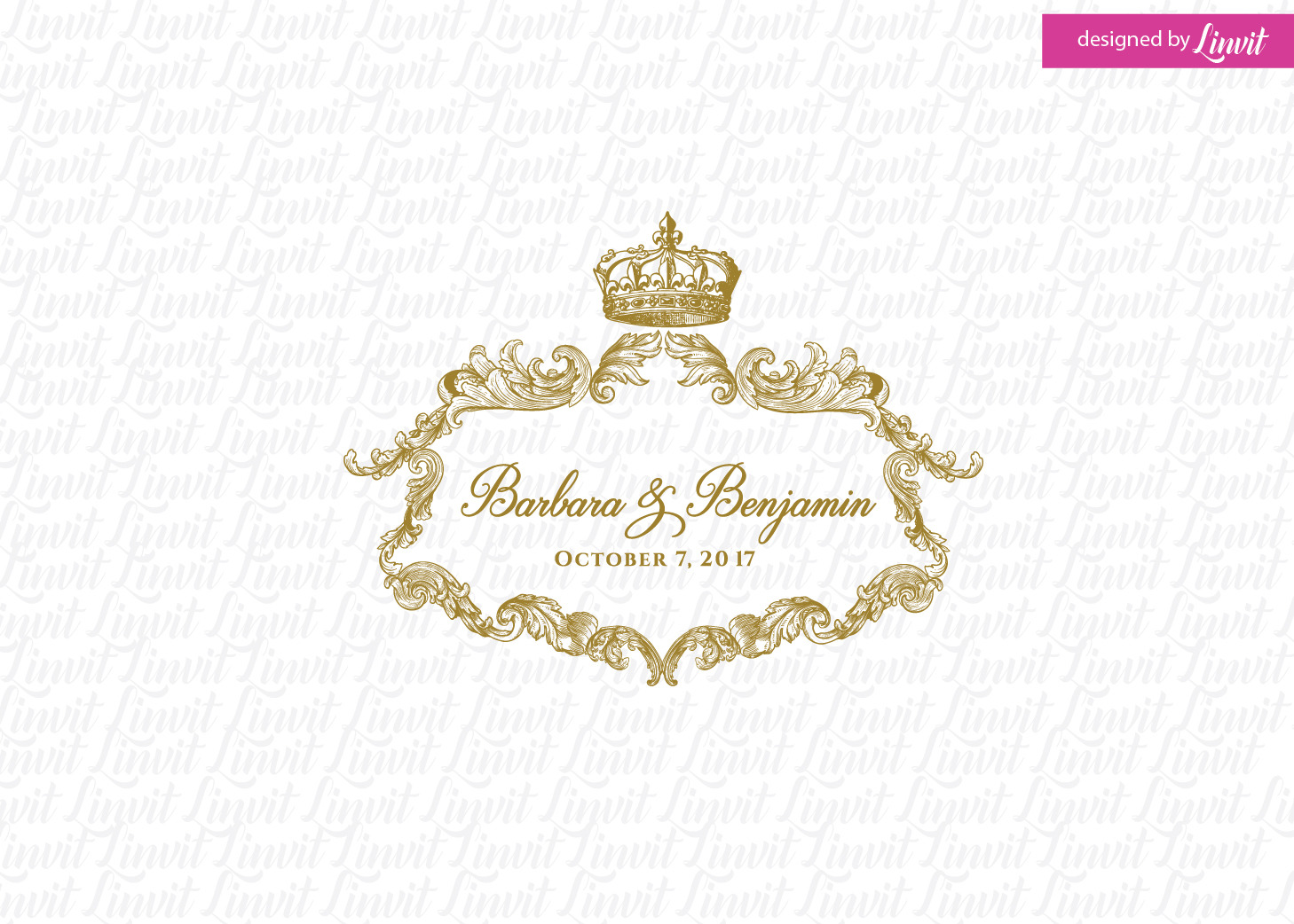 Royal Wedding Logo | Branding & Logo Templates ~ Creative Market
