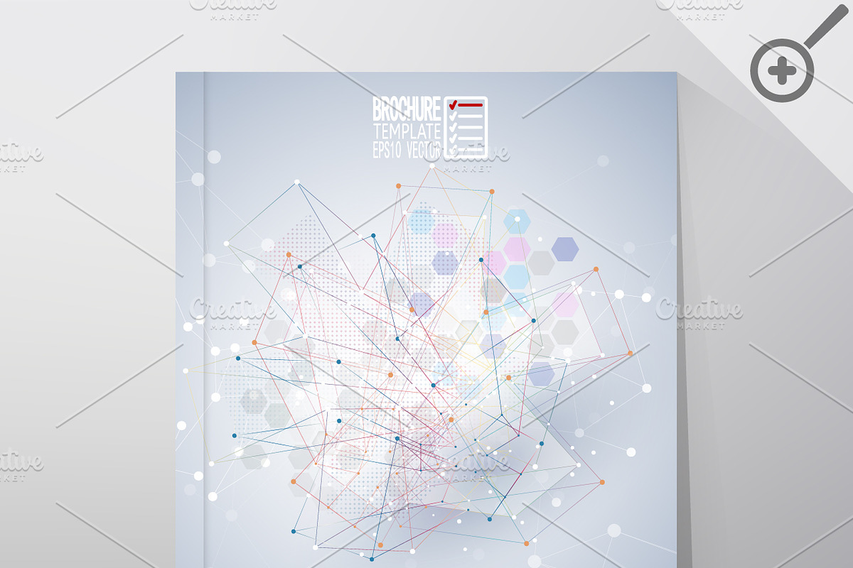 Science brochure template, a Technology Illustration by VectorShop