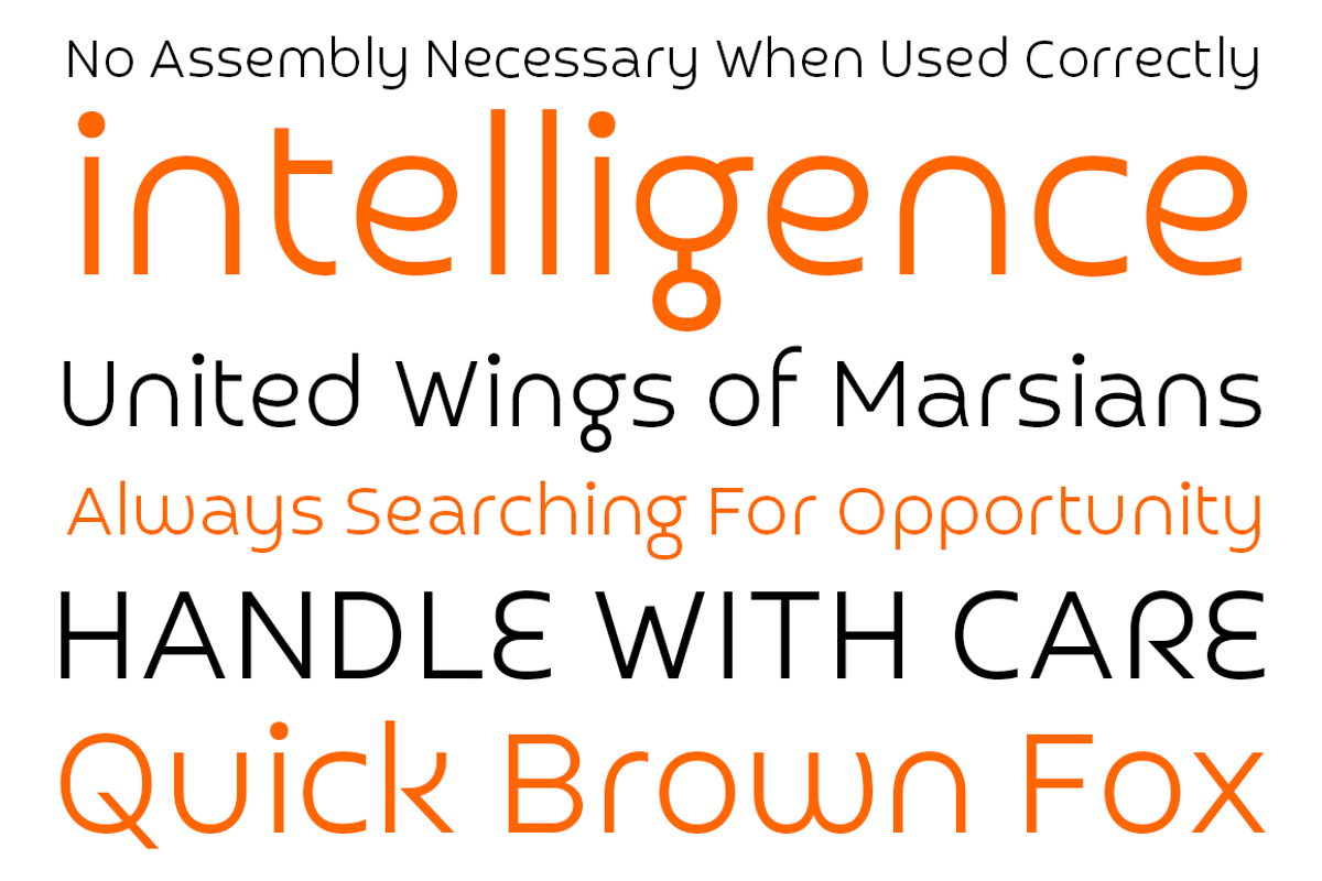 Croogla 4F ExtraLight, a Font by 4th february type foundry | Creative ...