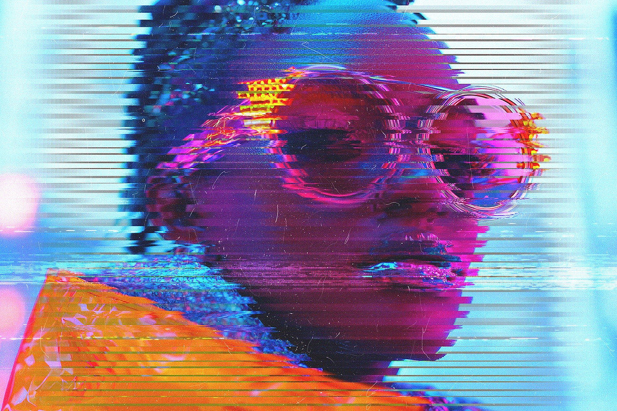 Sideways Glitch Photo Effect, a Layer Style Add-On by DesignerCandies