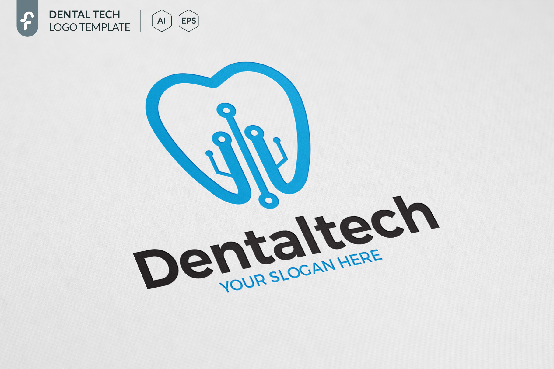Dental Tech Logo, a Branding & Logo Template by ft.studio