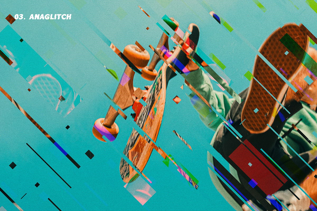 Get Glitch Matrix Photoshop Effect