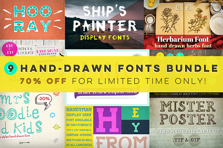 Mitty Hand-drawn Font | Fonts ~ Creative Market