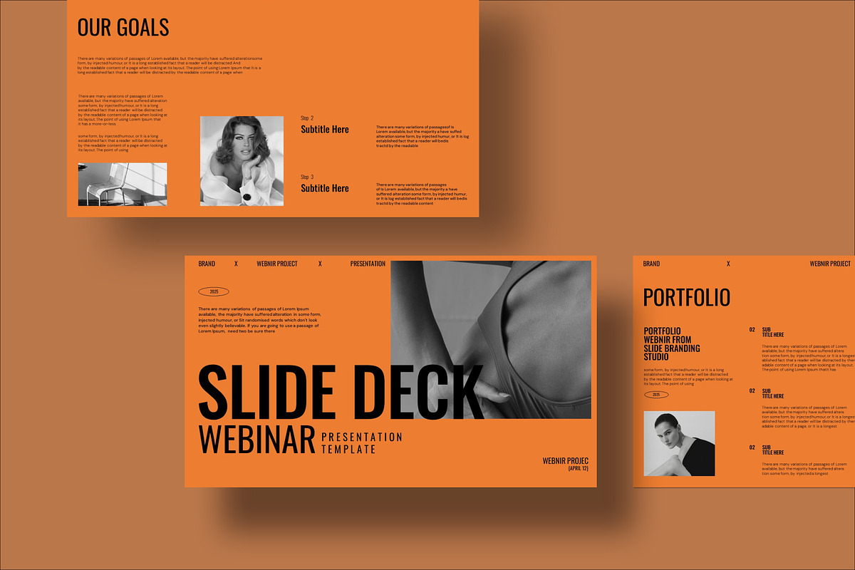 Slide Deck Presentation Template, a Presentation Template by evgenystudio