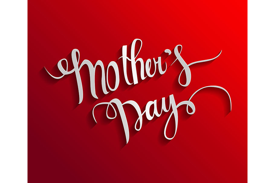 4 Vector Mathers Day cards, a Background Graphic by Aromeo | Creative ...