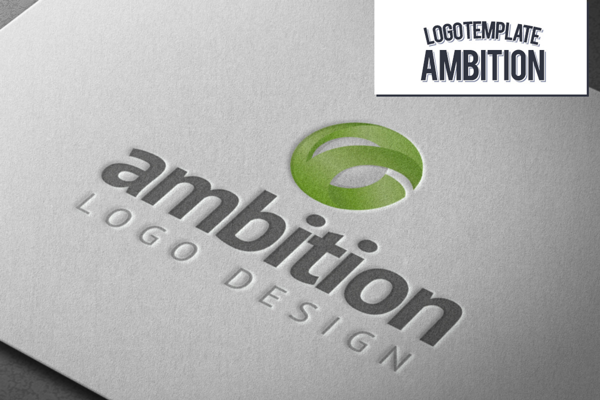 Ambition Logo, a Branding & Logo Template by Exit3