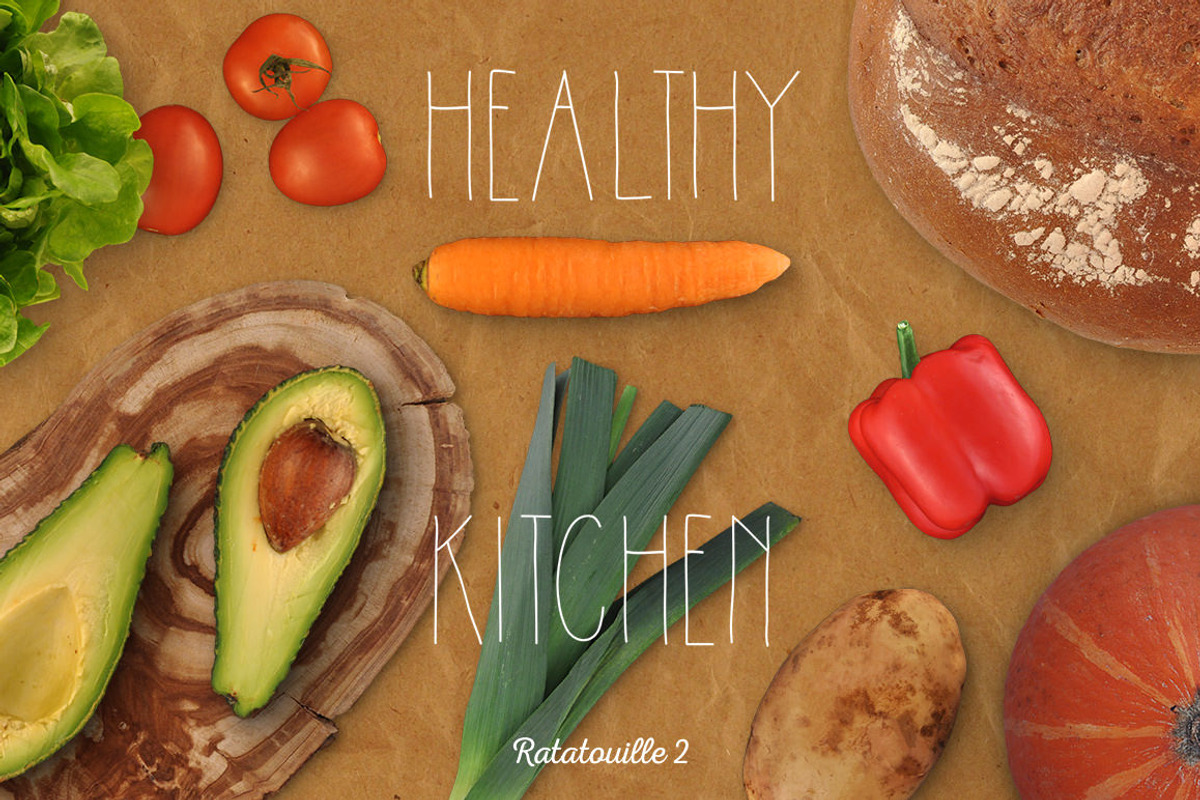 Ratatouille 2 — Food Scene Creator, a Product Mockup by Creative Veila