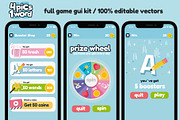 4 Pics 1 Word Game Gui Assets, an Illustration by DeLaGranSiete