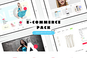 E-commerce pack, an UI Kit Template by Artiliona