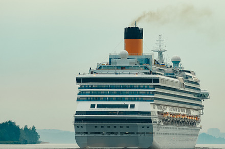 White cruise liner featuring baltic sea, beautiful, and blue, a ...