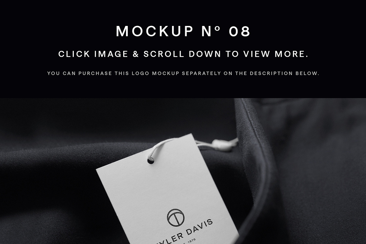 30 Apparel Tag & Labels Logo Mockups