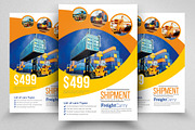 Carry Your Load Freight Flyer, a Flyer Template by Business Flyers