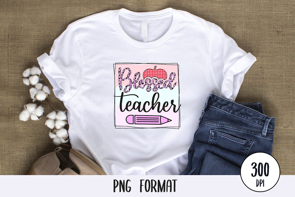 Teacher Sublimation PNG Bundle, an Education Illustration by thefutive