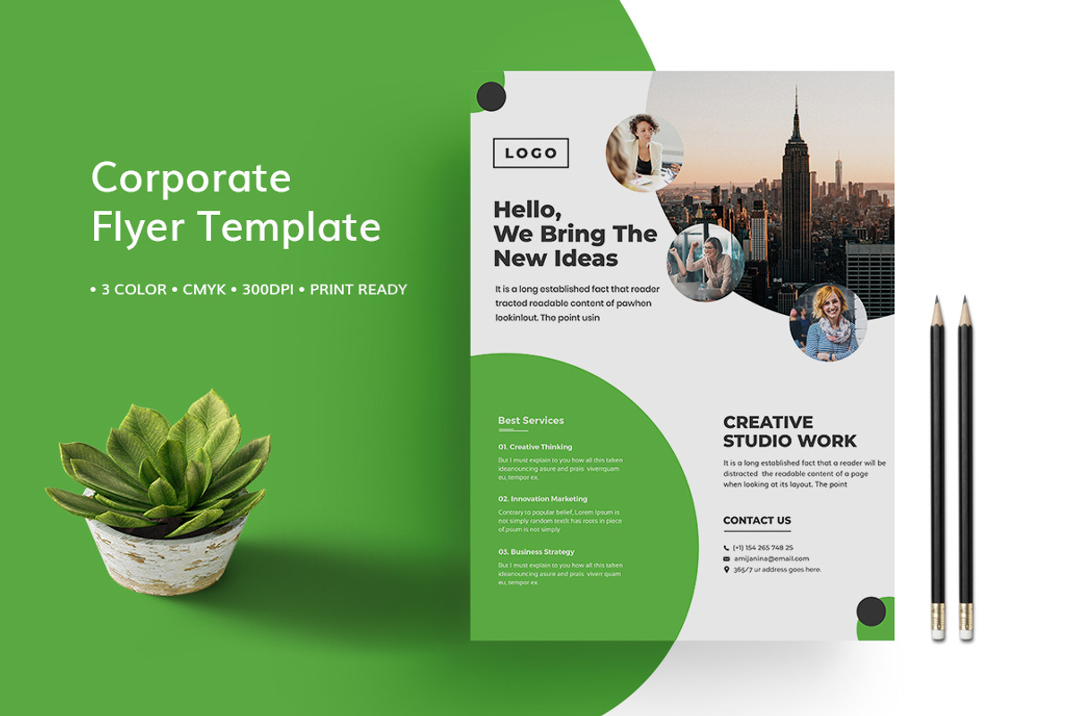 Flyers, a Flyer Template by Pixelpick