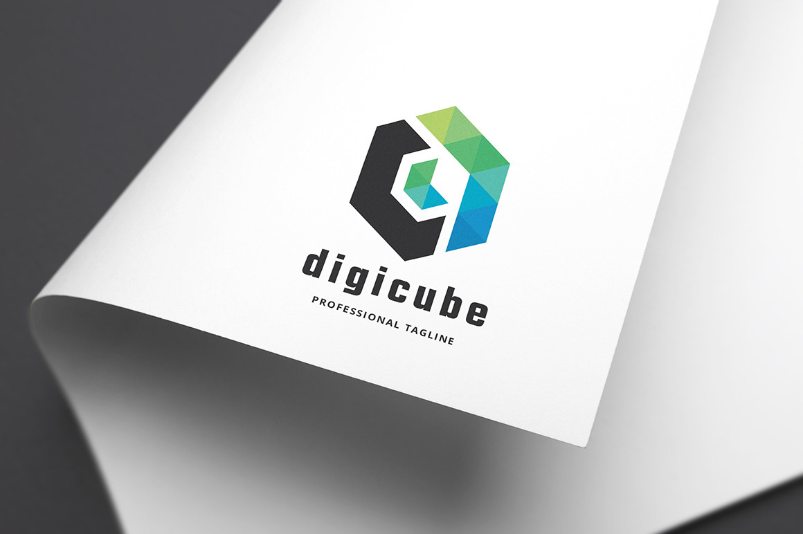 Digital Cube Logo, a Branding & Logo Template by Design_Planet ...