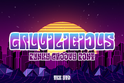 Gruvilicious - Groovy Font