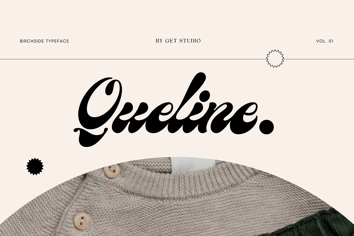 Birchside Script, a Script Font by Get Studio