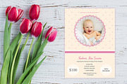 Newborn Mini Sessions Template, a Card Template by Madhabi Studio