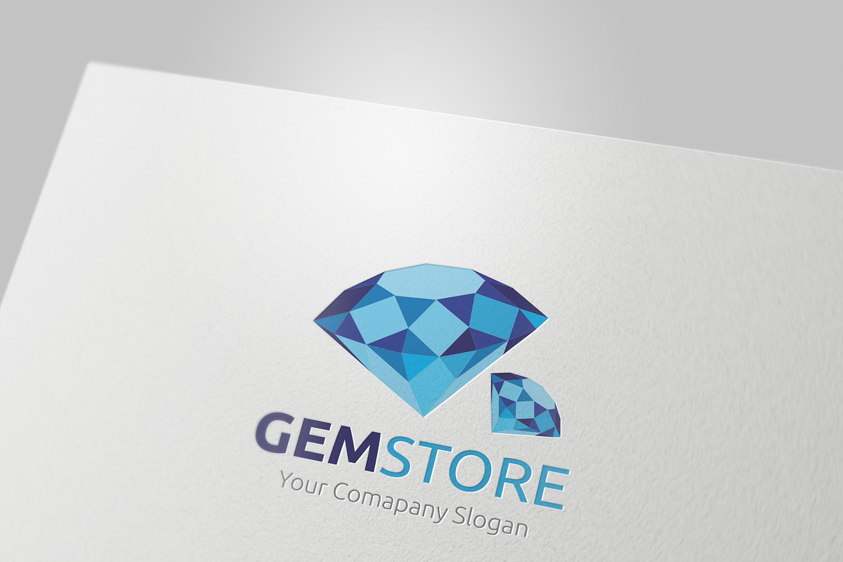 Gem Store, a Branding & Logo Template by Vectorwins Premium Shop
