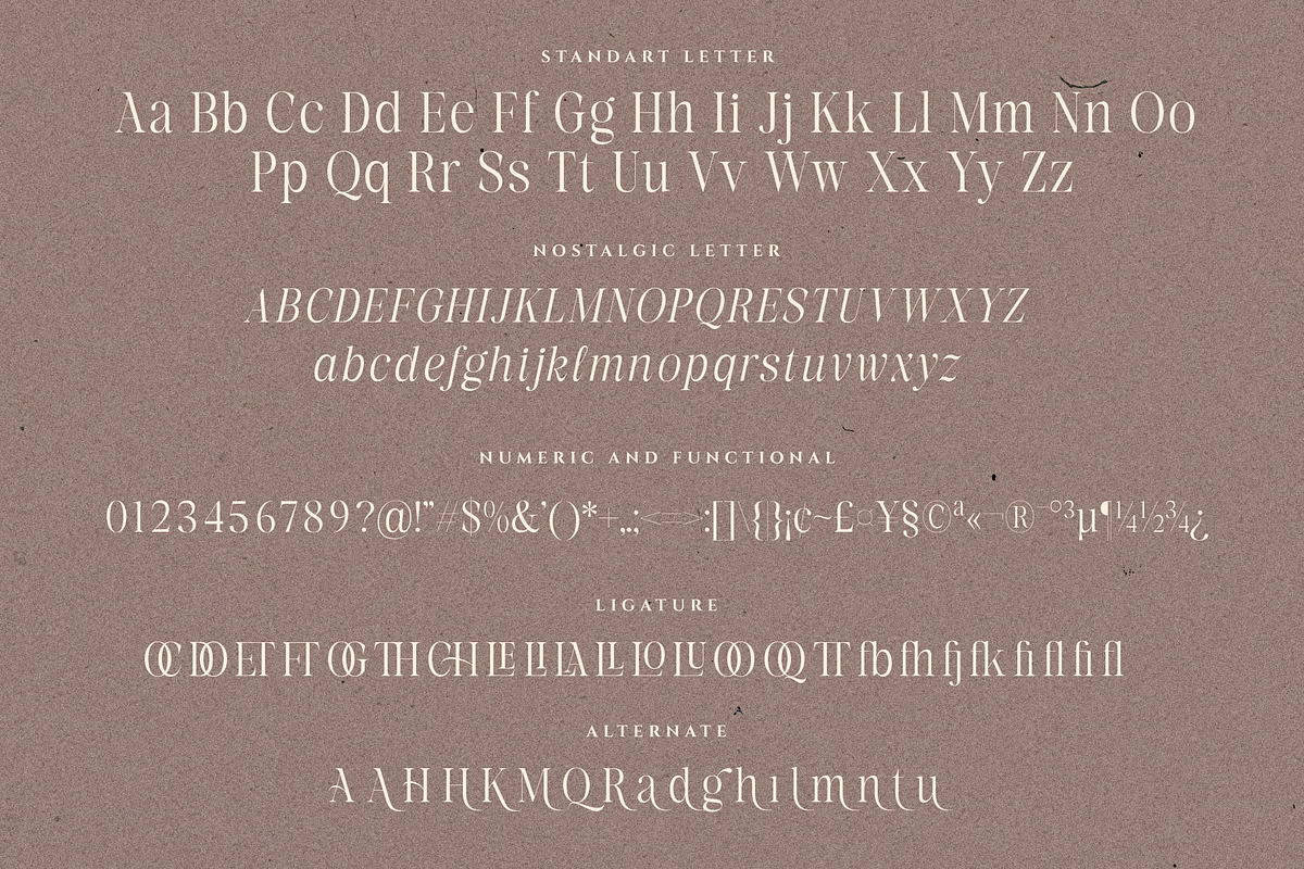 Clarisa Stories Elegant Serif Font, a Serif Font by RantautypeStudio