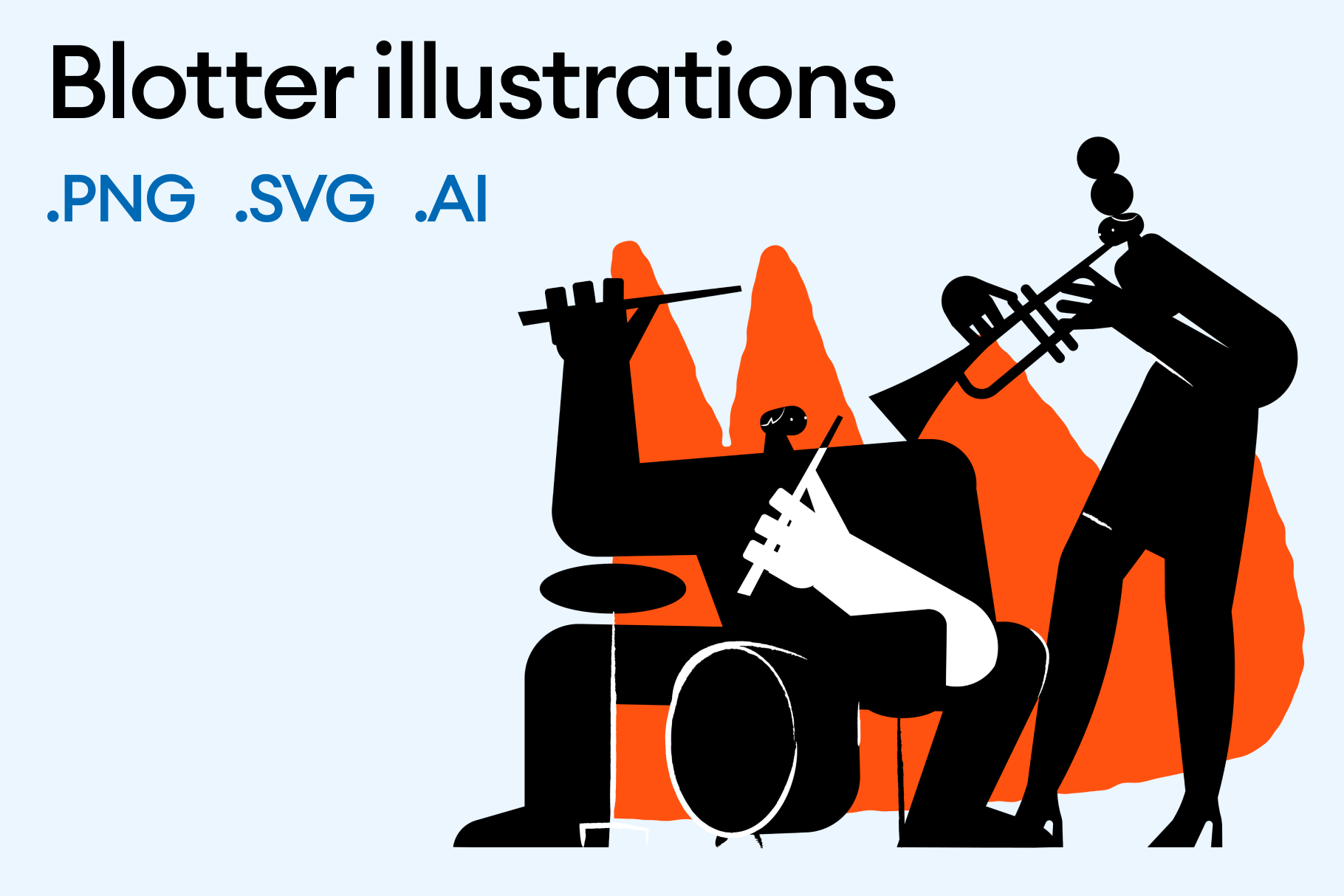 Blotter illustrations, a Templates & Theme by Craftwork