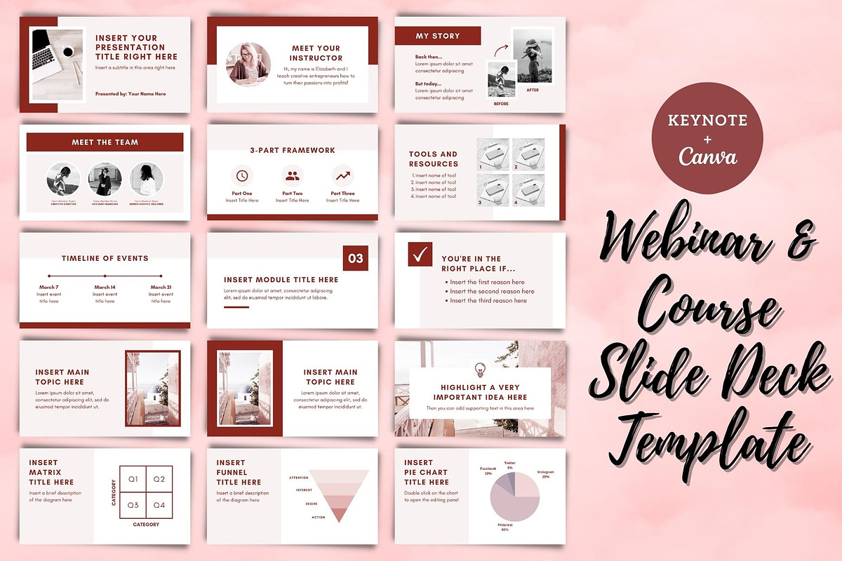 Course Creator Bundle 150+ Templates, a Magazine Template by ...