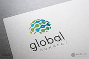Global Connect Logo Template 3, a Branding & Logo Template by WebCraft ...