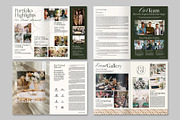 Event Planner Portfolio Template, a Brochure Template by BrandPacks