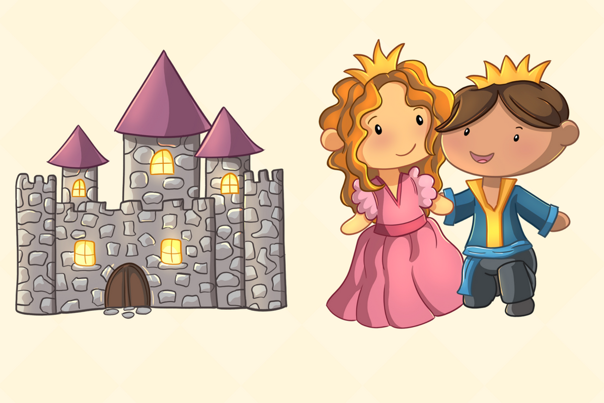 Princess and the Pea Clip Art, an Illustration by Keepin' It Kawaii