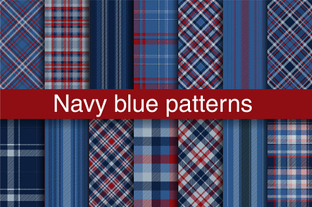 Preppy Plaid Patterns | Graphic Patterns ~ Creative Market