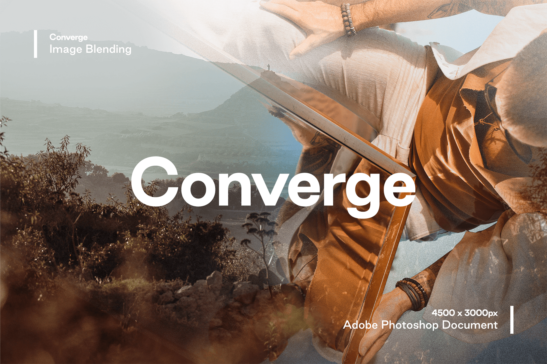 Converge - Image Blending, a Background Graphic by Studio 2am