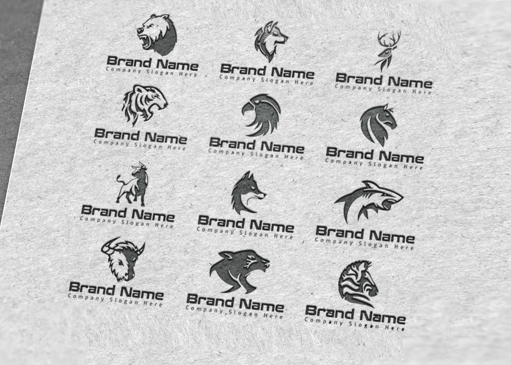 WILD! Logo Bundle - Vector & Mock-Up, a Branding & Logo Template by ...