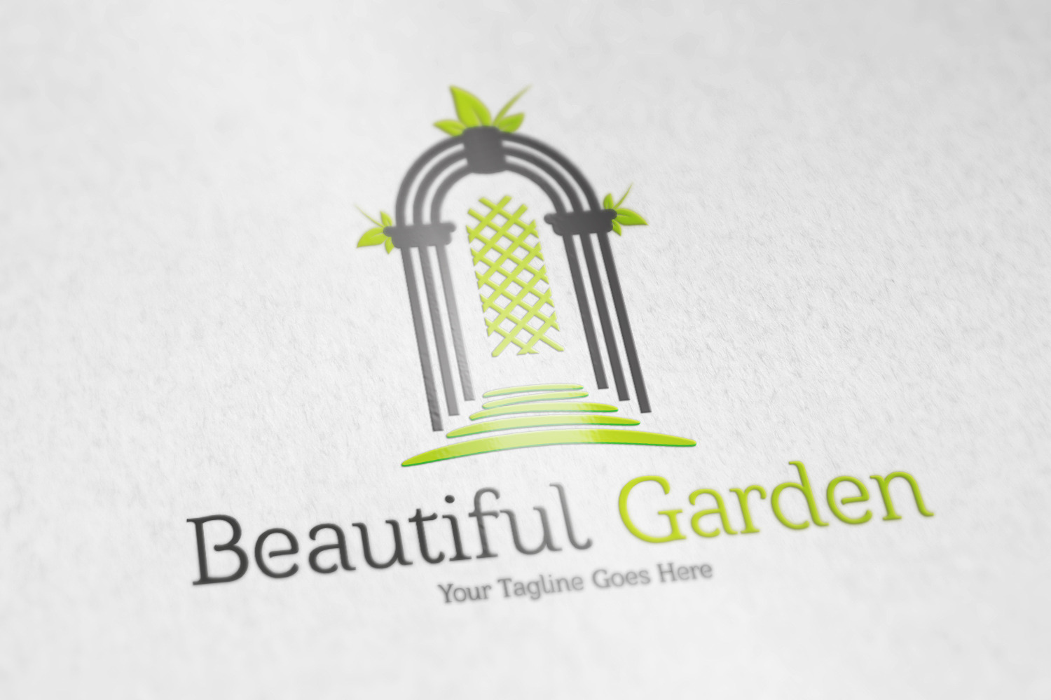 Beautiful Garden logo, a Branding & Logo Template by vectorlogos89