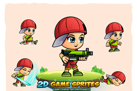 Rusty 2D Game Sprites, a Graphic by DionArtworks
