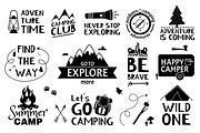 Adventure lettering. Traveling, an Illustration by Frogella