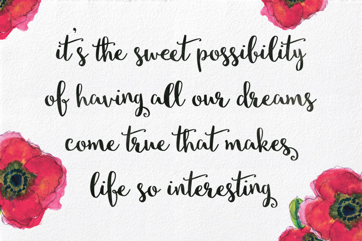 Berrylicious Hand-lettered Script, a Script Font by Emily Spadoni
